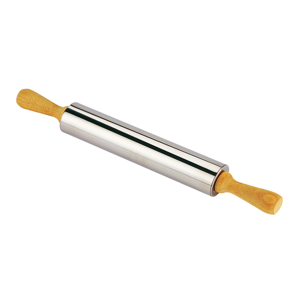 Stainless steel rolling pin DELÍCIA 25 cm, ø 5 cm - Tescoma